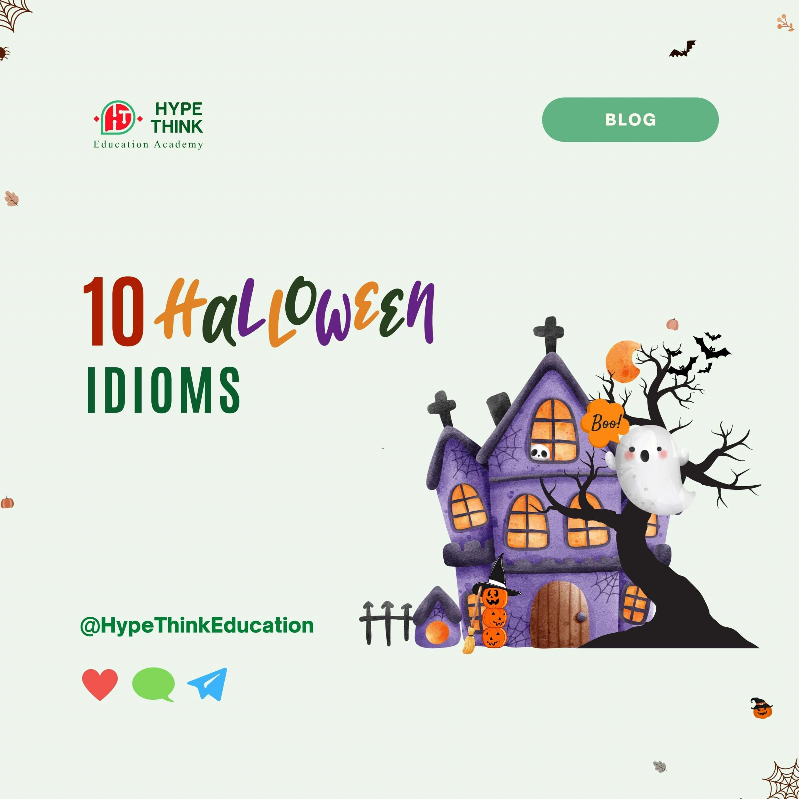 10 Halloween Idioms - Hype Think Education