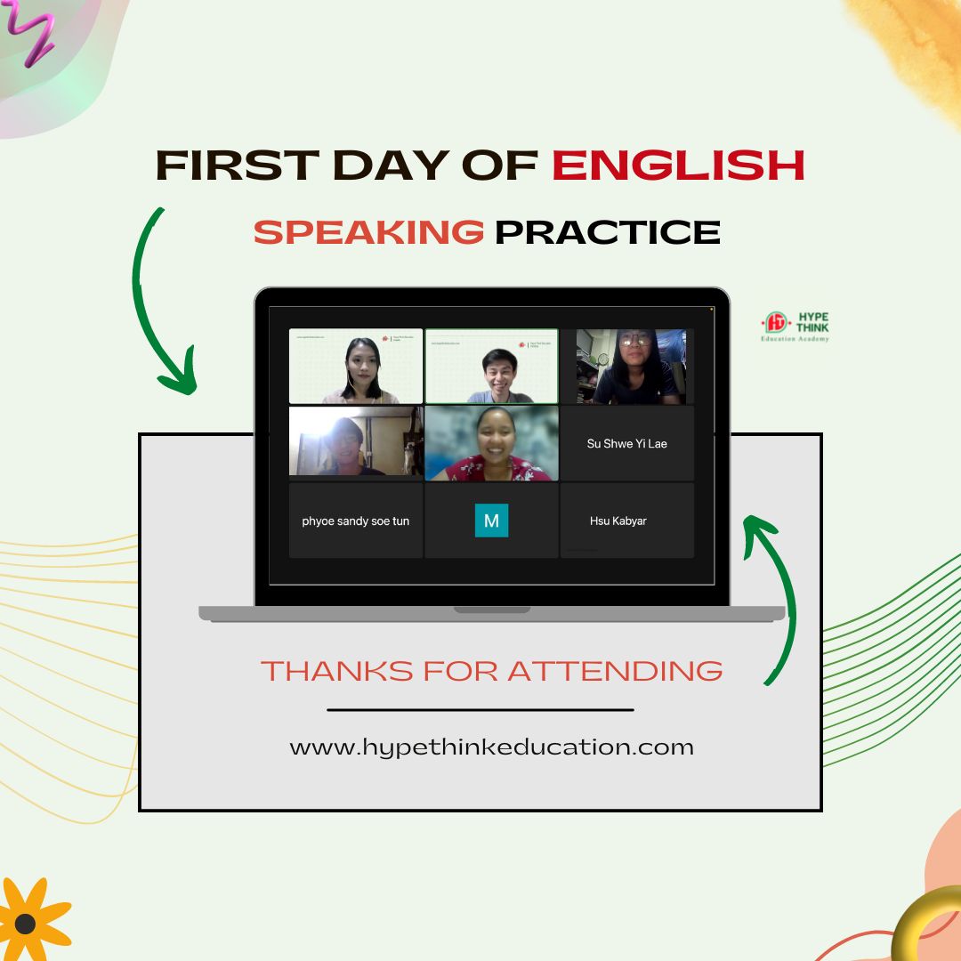 First Day of English Speaking Practice [Batch 2] - Hype Think Education