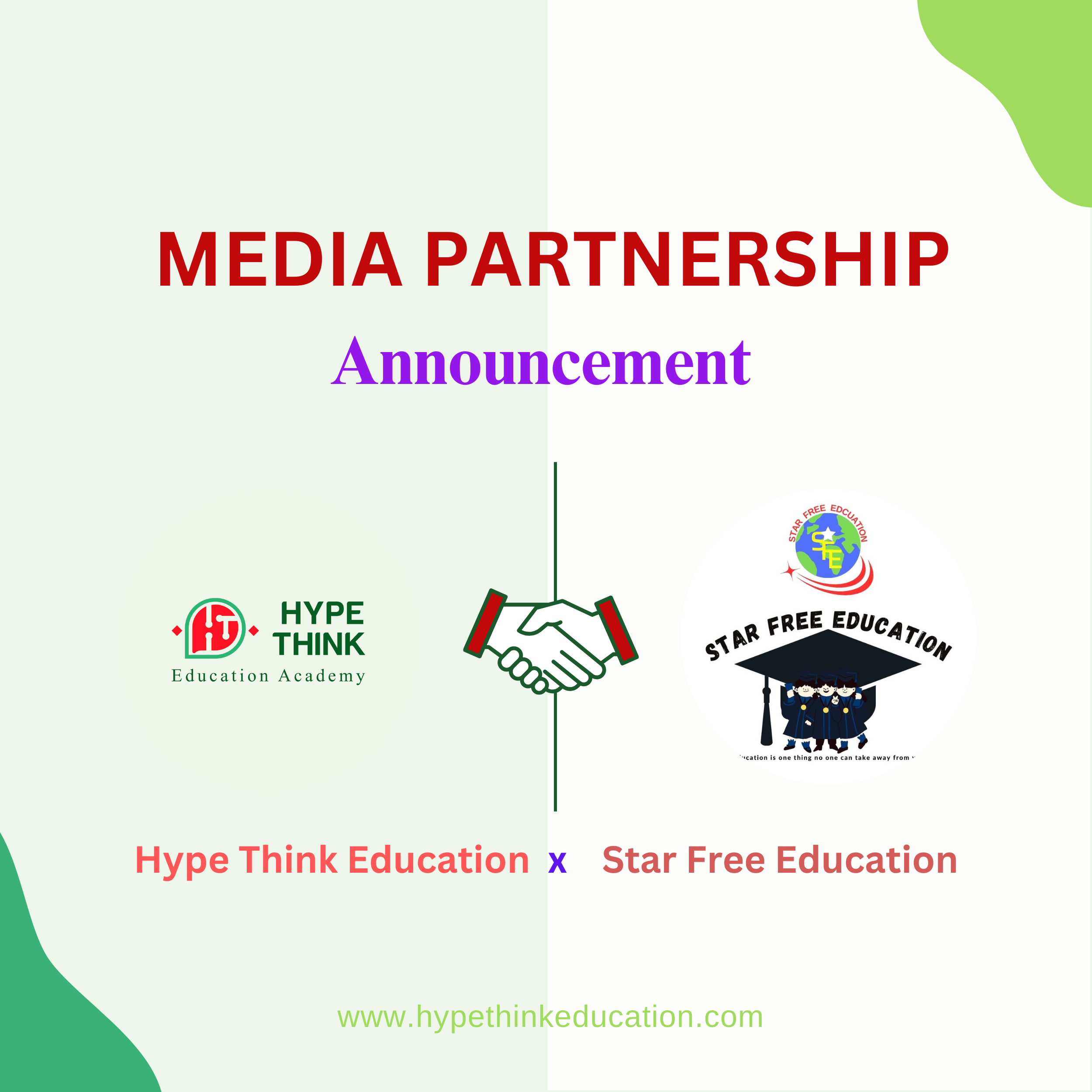 Speaking Club Media Partnership - Hype Think Education