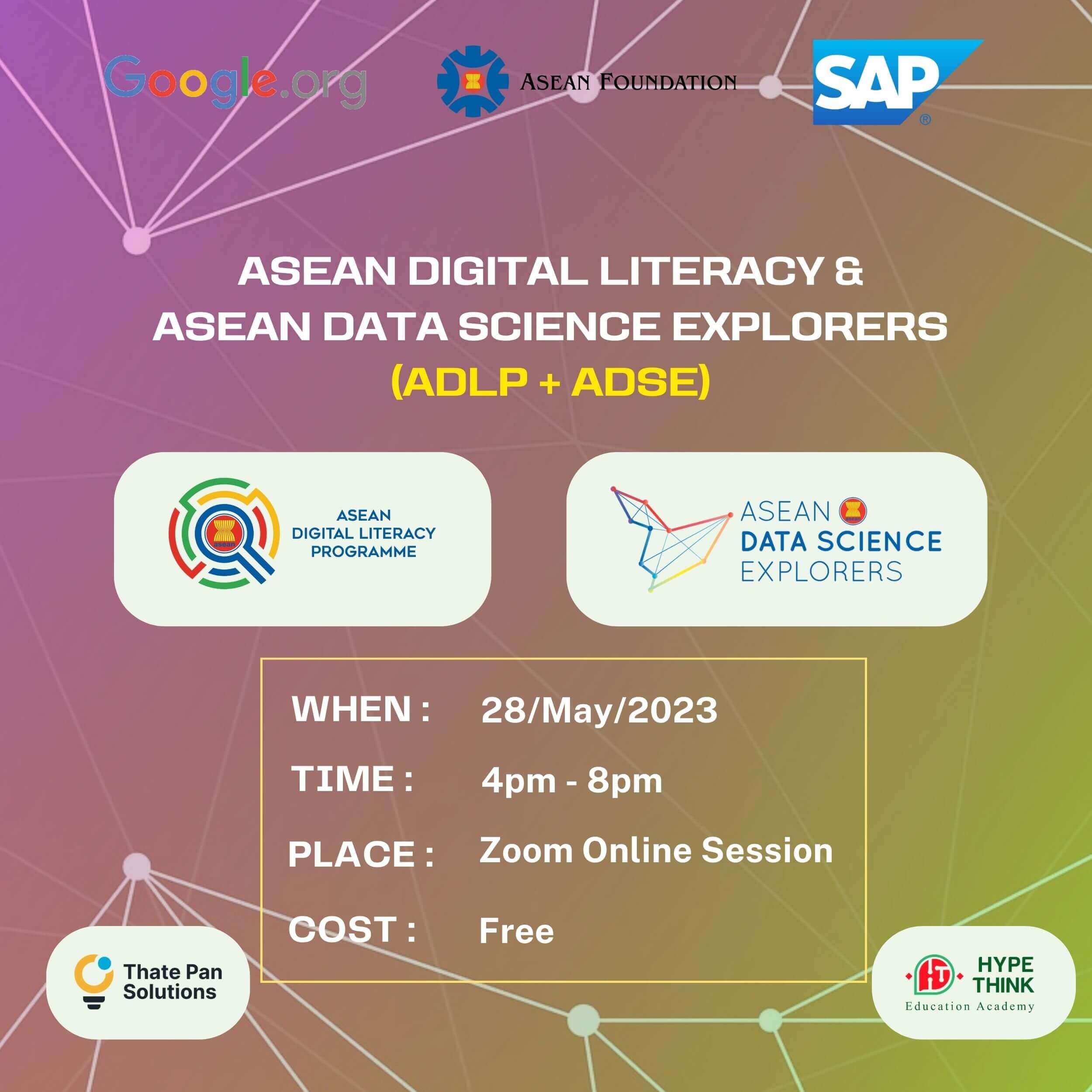 ASEAN Data Science Explorers & ASEAN Digital Literacy Programme - Hype ...