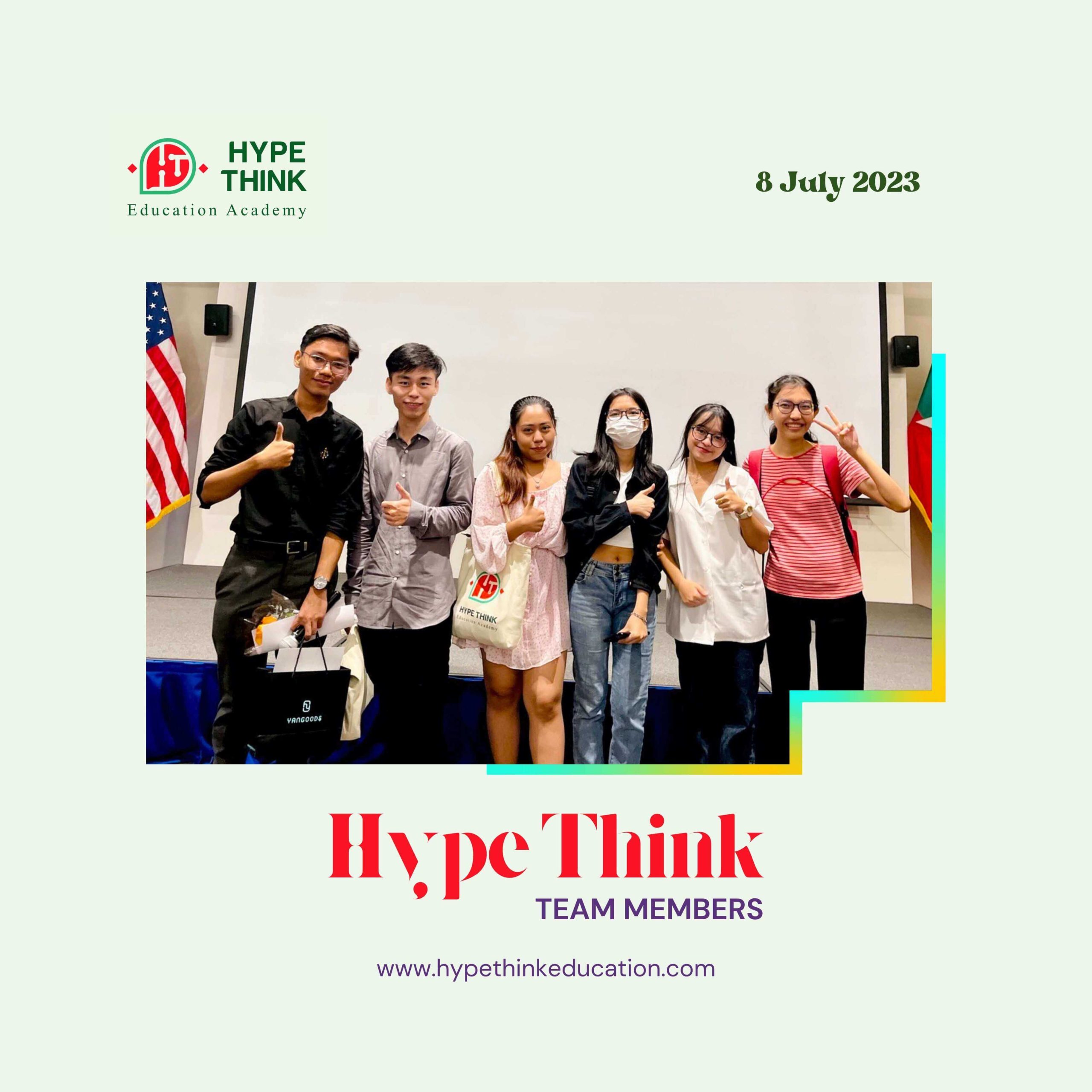 [July 2023] Hype Think Education's Team Members