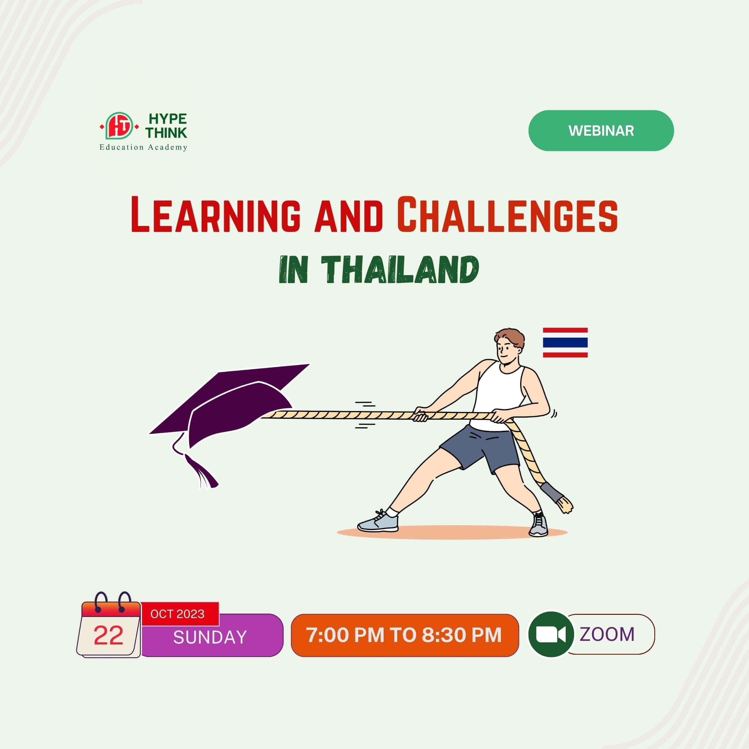 Learning and Challenges in Thailand - Hype Think Education