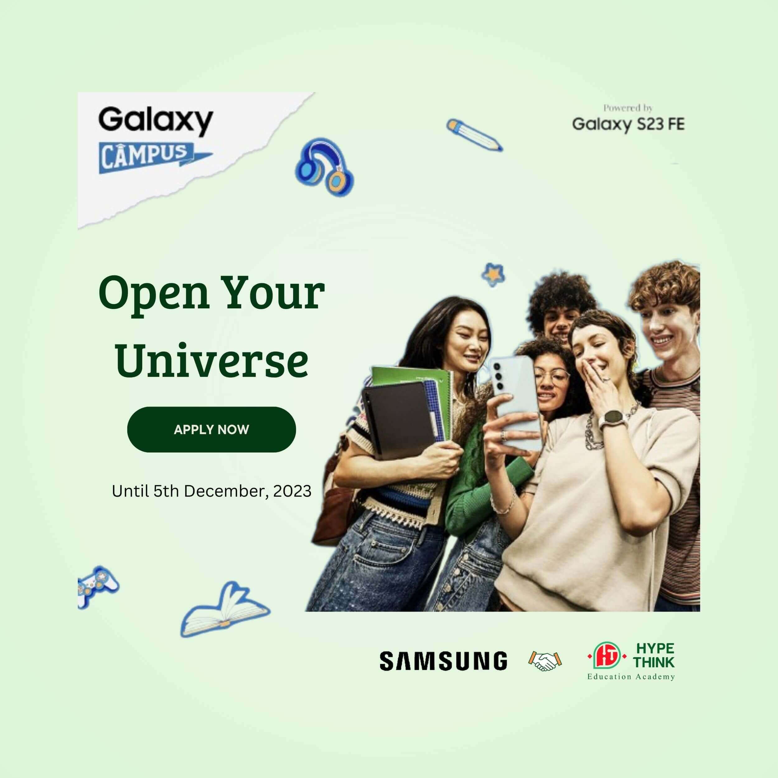 Open Your Universe : Galaxy Campus Friends Program - Hype Think Education